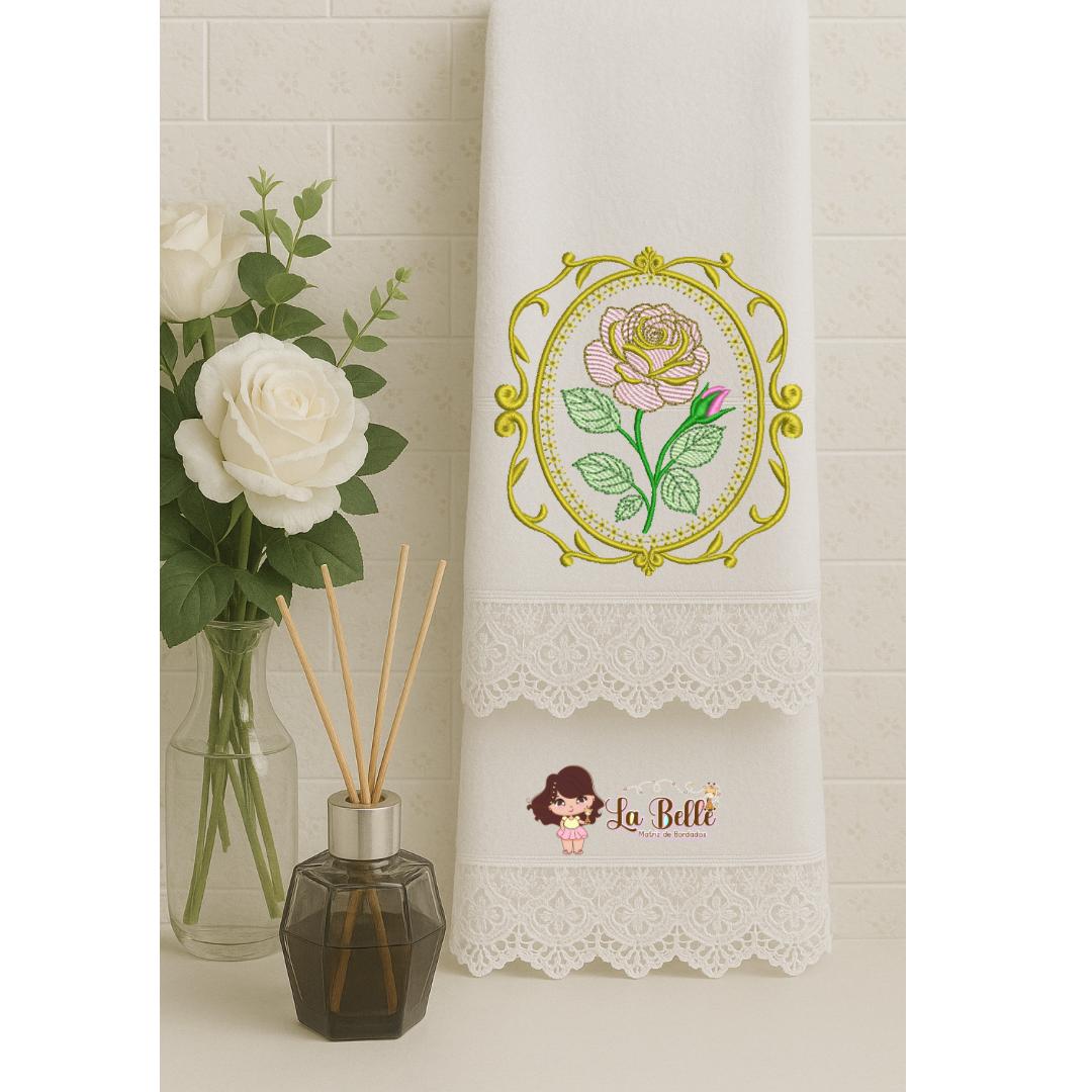 matriz flor e arabesco – Labelle Matrizes de Bordados